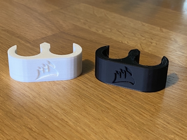 Corsair H100i V2 AIO Pipe/Hose Spacer and Separator by murdrrdbypirates ...