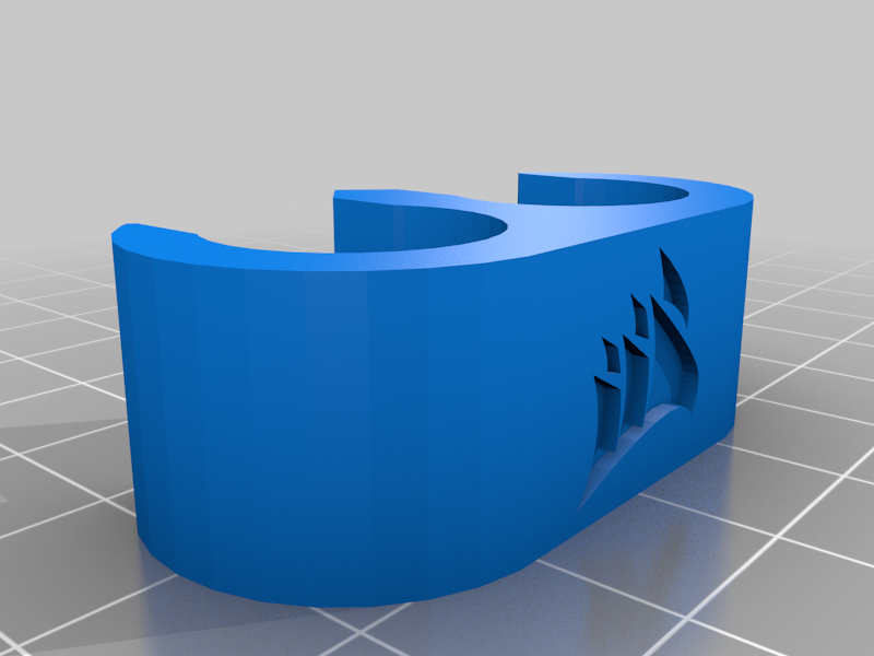 Corsair H100i V2 AIO Pipe/Hose Spacer and Separator by murdrrdbypirates ...