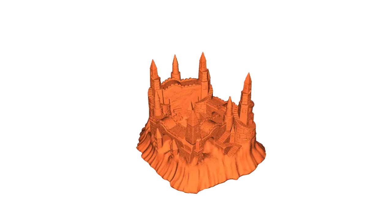 Sandcastle by Kijai | Download free STL model | Printables.com