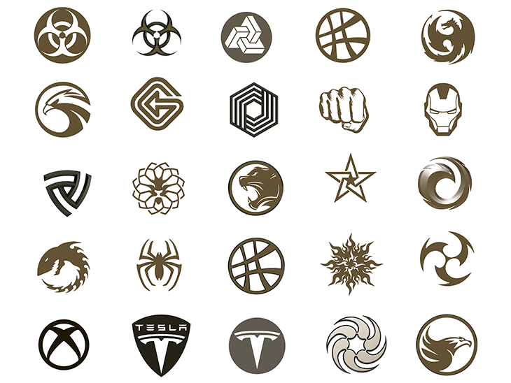 Lots of little logos by Leonid Babarinow | Download free STL model ...