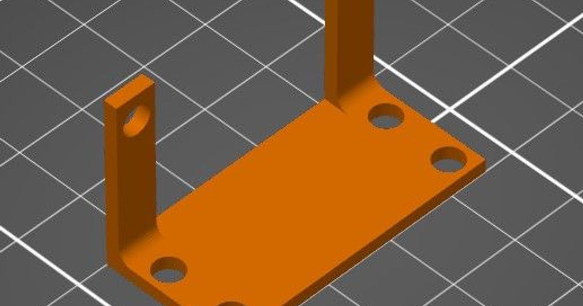 28BYJ-48 Stepper Motor Mount by bbuonomo | Download free STL model ...