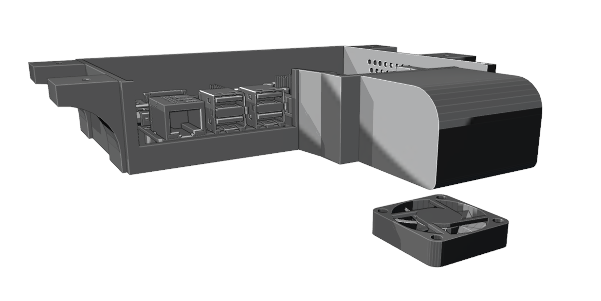 SkrPi Electronics Case for 3D Print Enclosures by Grayfaux | Download ...