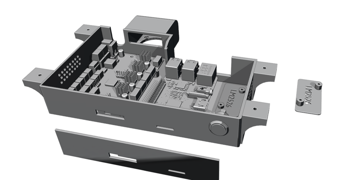 SkrPi Electronics Case for 3D Print Enclosures by Grayfaux | Download ...