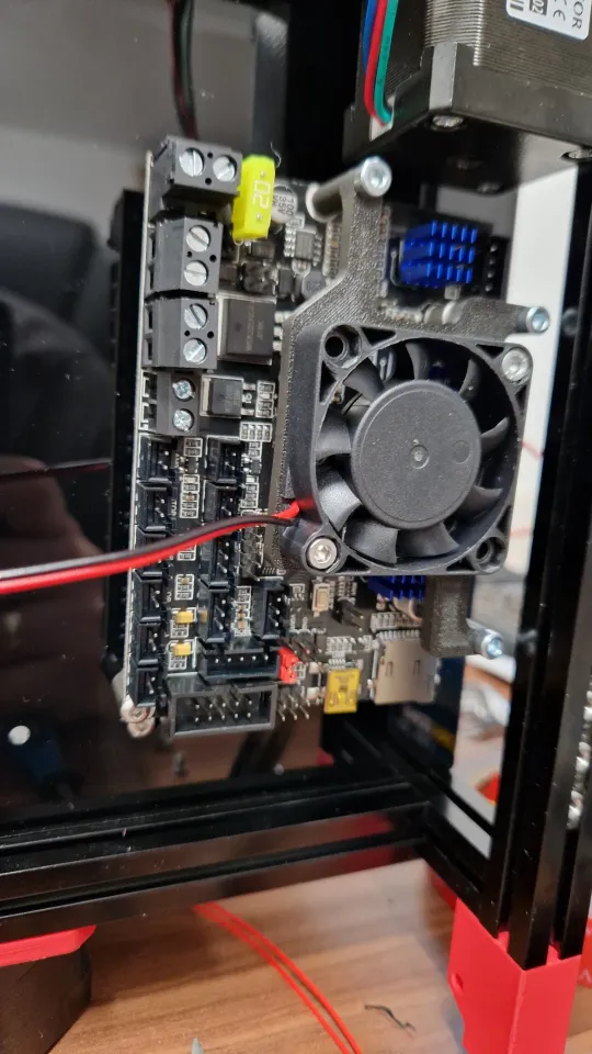BTT SKR Mini E3 4010 Fan holder by 3DMegoldasok | Download free STL ...