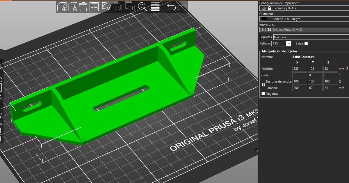 Balda para router by RP209 | Download free STL model | Printables.com