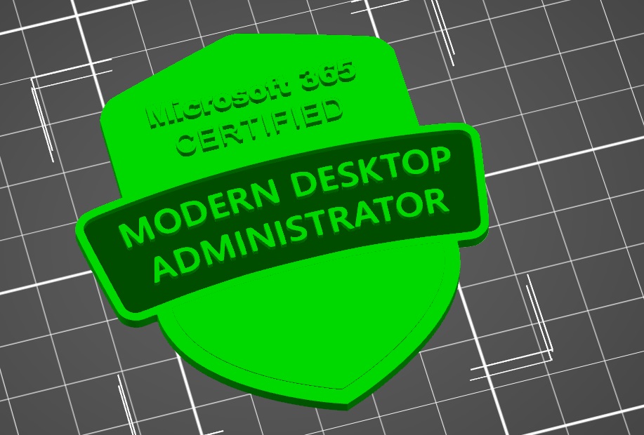 Badge Microsoft Modern Desktop Adminsitrator by RP209 | Download free ...
