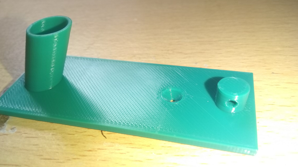 Pen holder (with tether) by AirBiscuit | Download free STL model ...