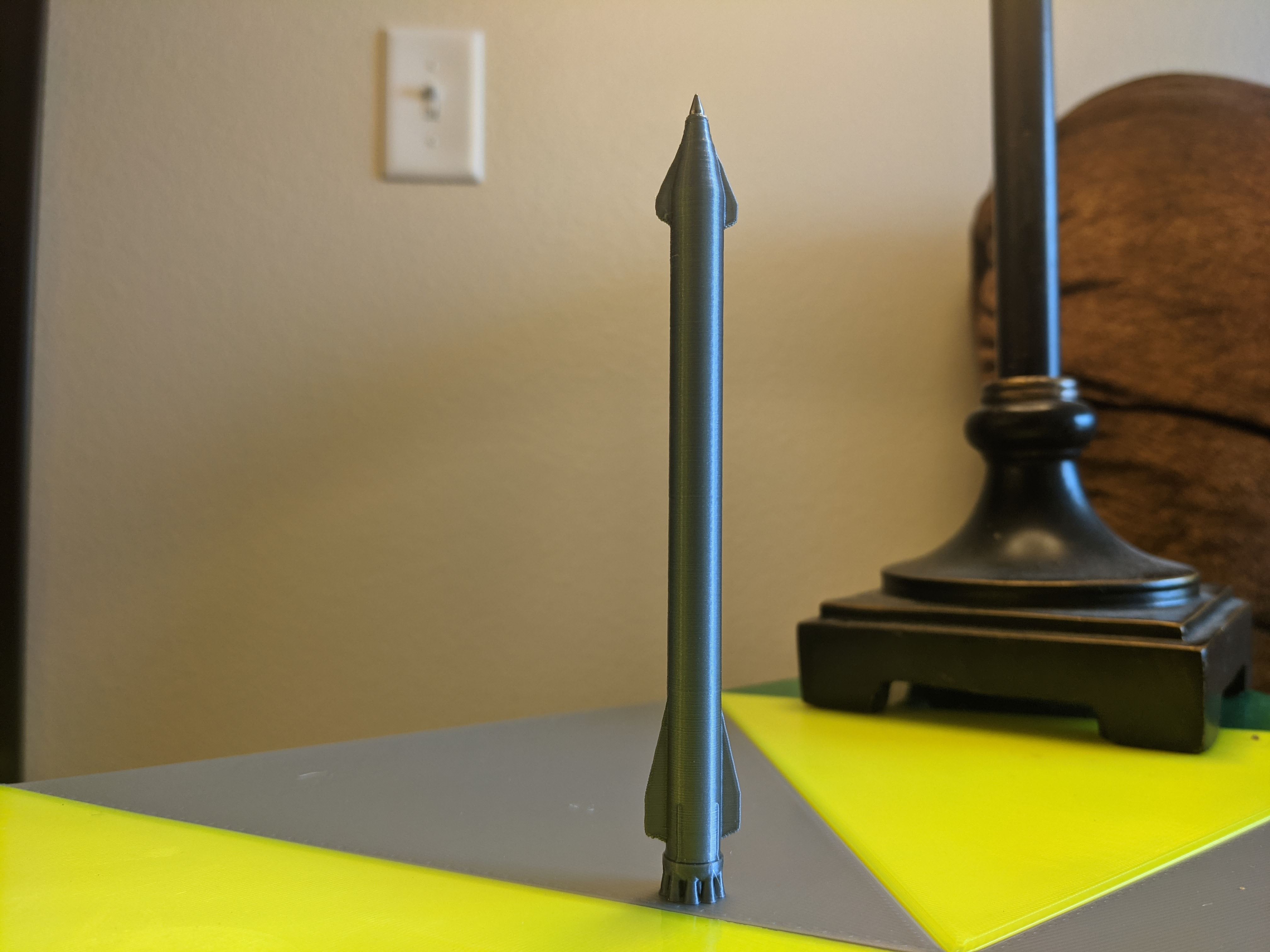 SpaceX Starship Pen - G2 by Wick3D | Download free STL model ...