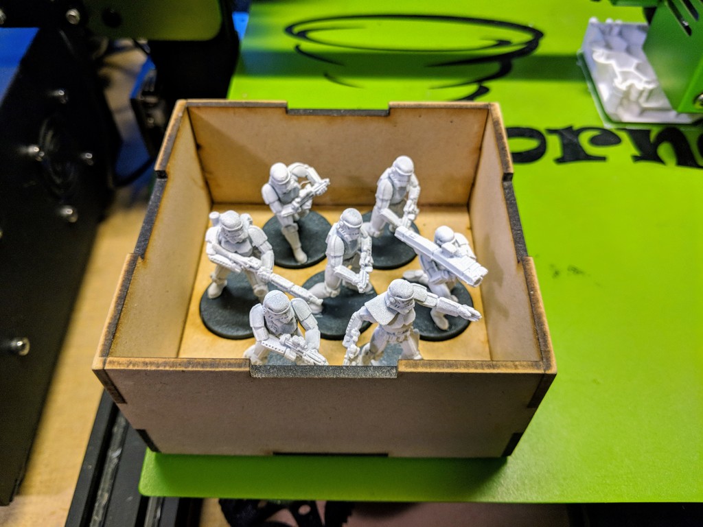 Star Wars Legion Squad Box (laser cut) by lowrizzle | Download free STL ...