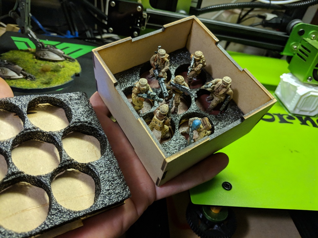 Star Wars Legion Squad Box (laser cut) by lowrizzle | Download free STL ...