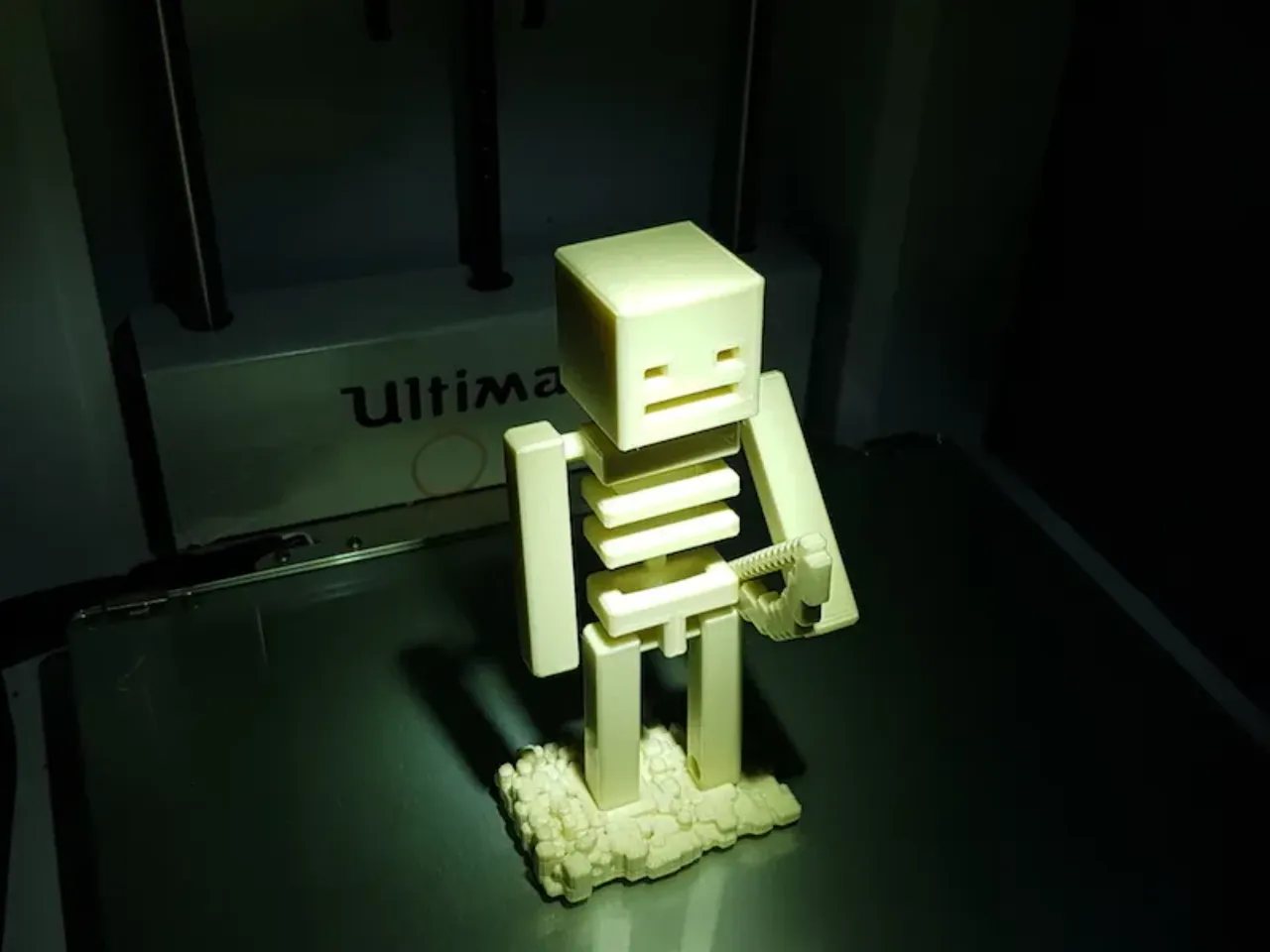 Minecraft skeleton with bow by Nigel Johnson | Download free STL model ...
