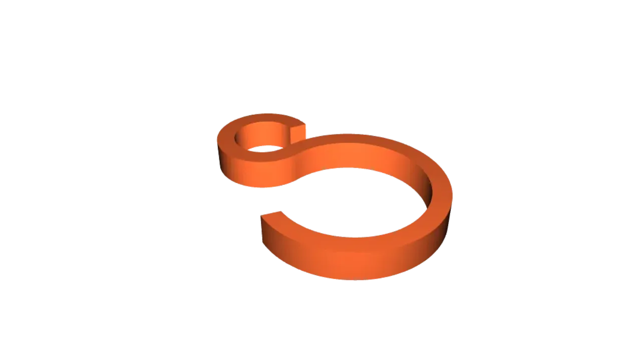 S hook by Sleepyhead | Download free STL model | Printables.com