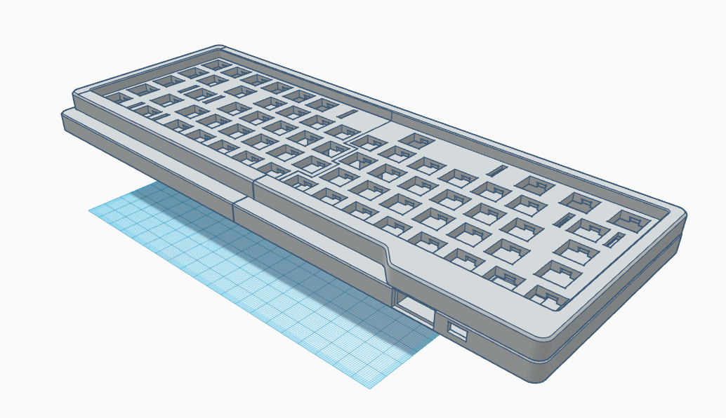 SiCK-68 + LED/Switch (Mechanical Keyboard) by clemcoste | Download free ...