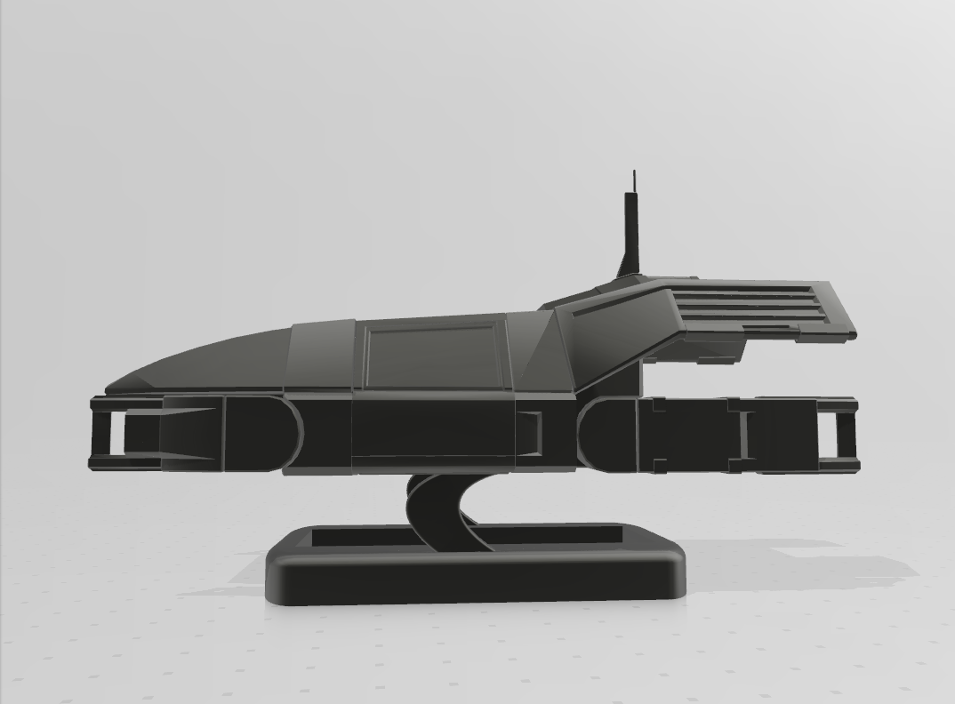 Mass Effect Dropship by Yuksel Yilmaz | Download free STL model ...
