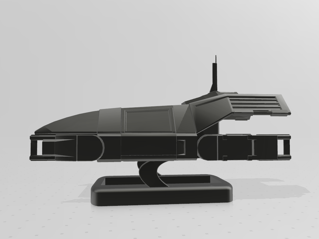 Mass Effect Dropship by Yuksel Yilmaz | Download free STL model ...