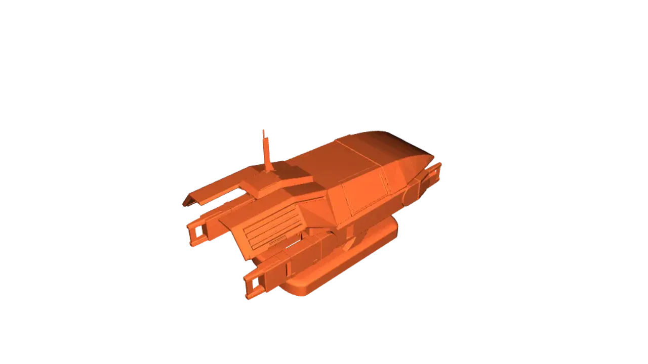 Mass Effect Dropship by Yuksel Yilmaz | Download free STL model ...