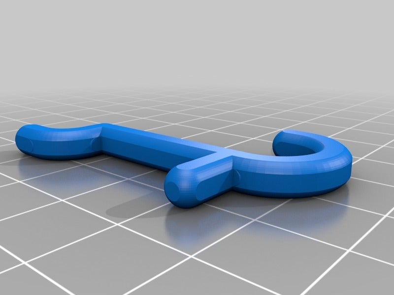 Pegboard customizable round hook by Bolukan | Download free STL model ...