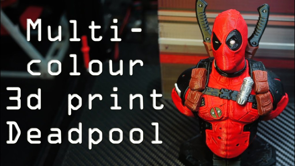 Deadpool Wireframe and Voronic Remix by iczfirz | Download free STL ...