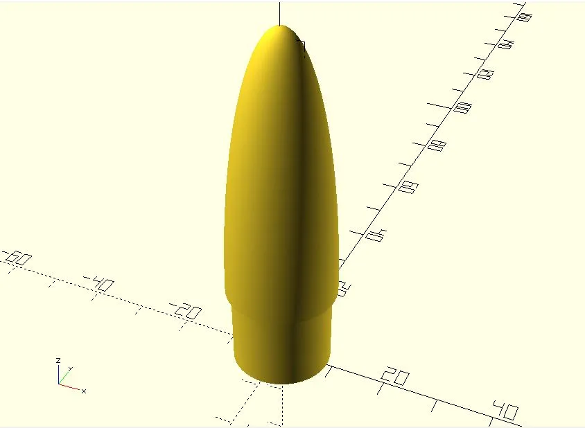 Parametric model rocket nose cone by lpaelke | Download free STL model ...