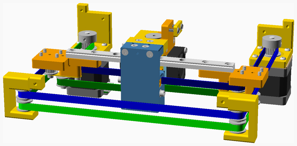 BabyCube - small CoreXY 3D printer by MartinBudden | Download free STL ...