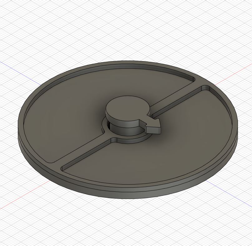 Fridge Magnet Spinner by rhynes | Download free STL model | Printables.com