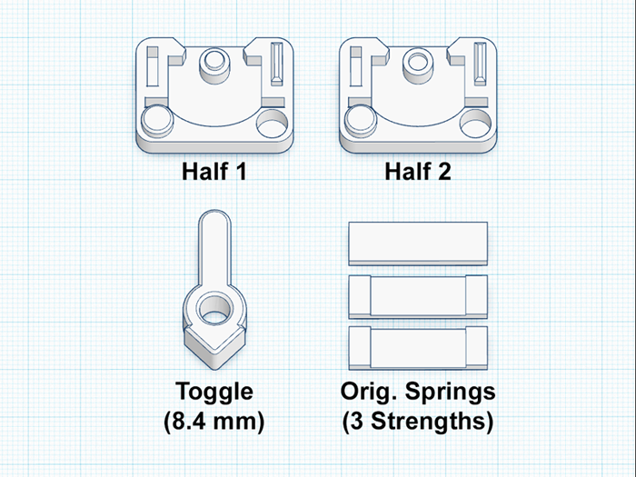 Fidget Toggle Switch Compact Remix by SteveJohnsen | Download free STL ...