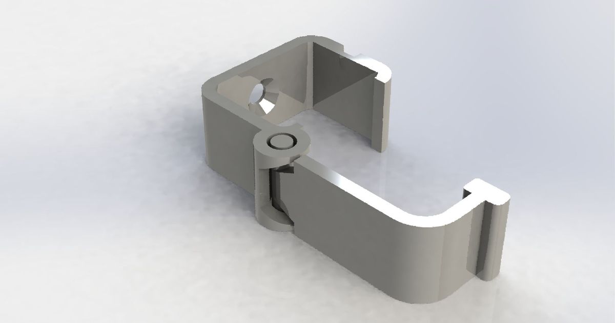 Screwable Cable Clip by Cikro | Download free STL model | Printables.com