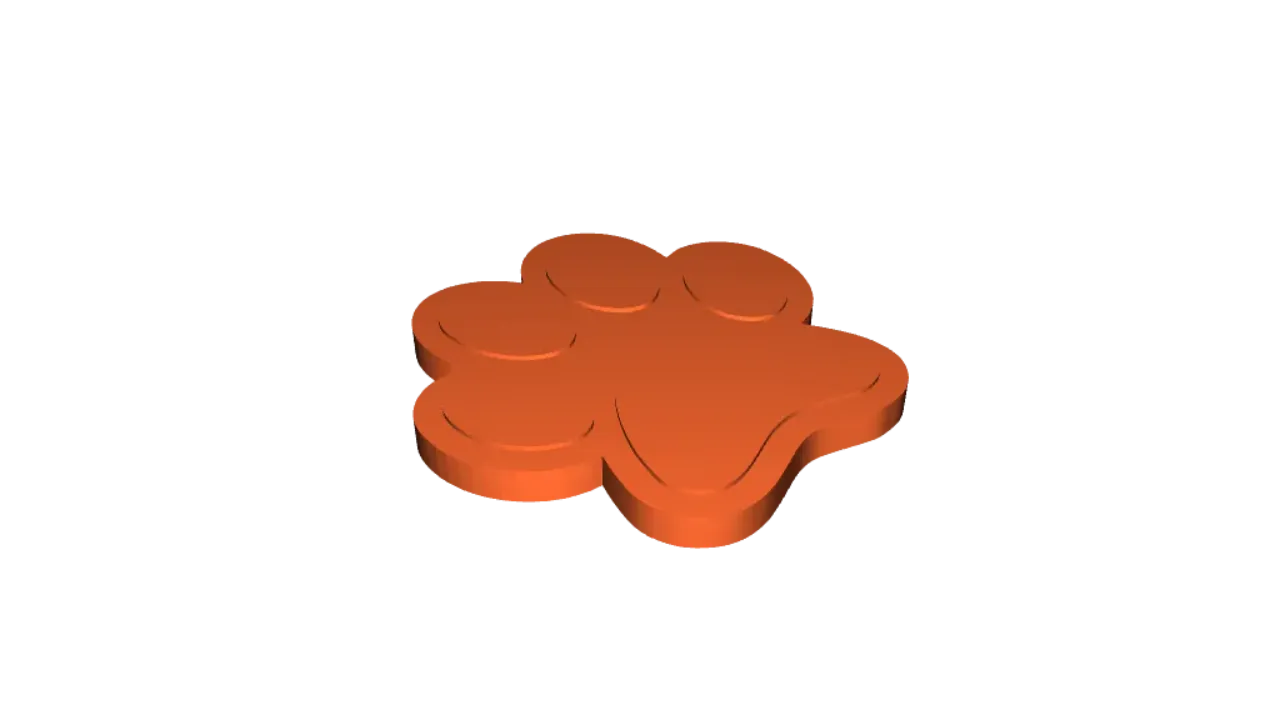 Paw Print by ar3Dprints | Download free STL model | Printables.com