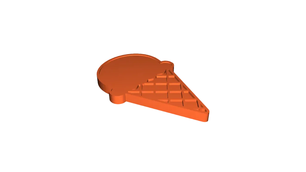 Ice Cream Cone by ar3Dprints | Download free STL model | Printables.com