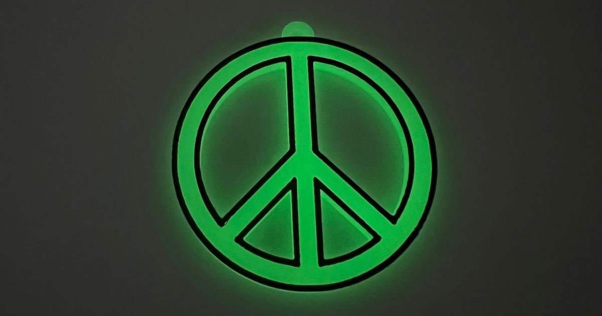 Peace Sign by ar3Dprints | Download free STL model | Printables.com