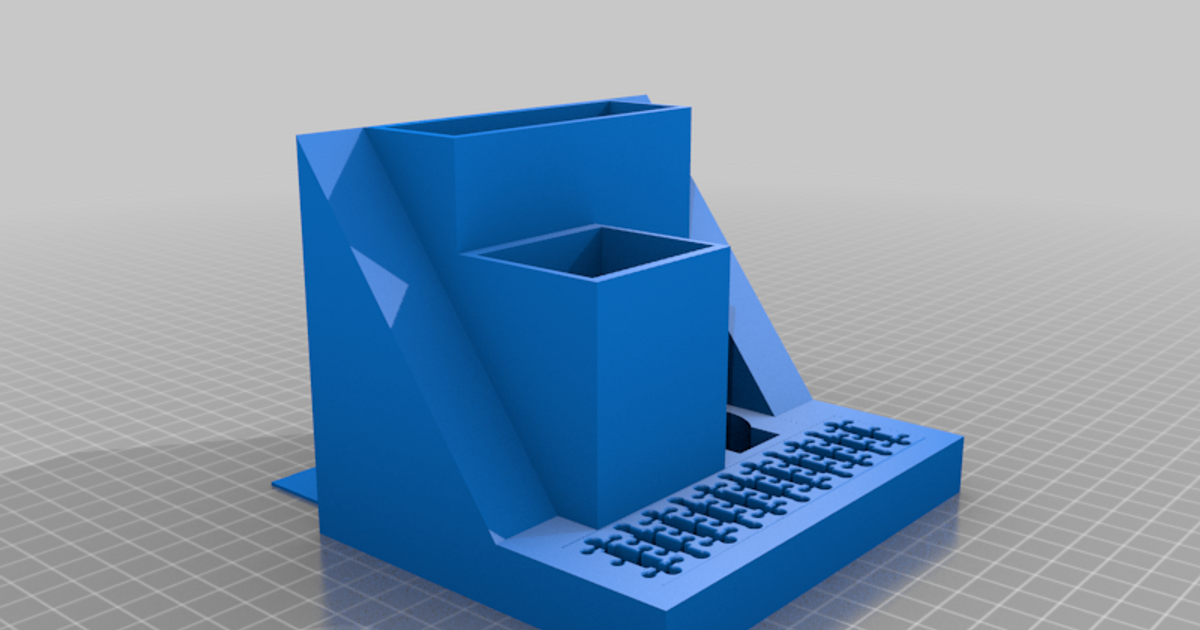 Desk Organizer by David SF | Download free STL model | Printables.com