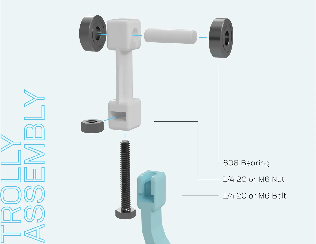 Ceiling Track System by Nate | Download free STL model | Printables.com