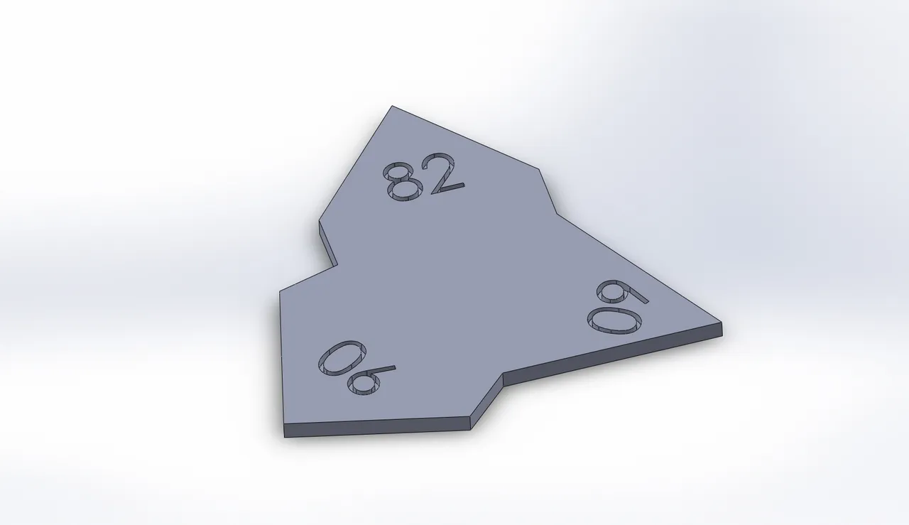 angle gauge, countersink 60, 82, 90 degrees by atypicalengineer808 ...
