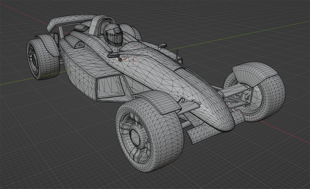 Trackmania Nations Forever Stadium Car by Reaven | Download free STL ...