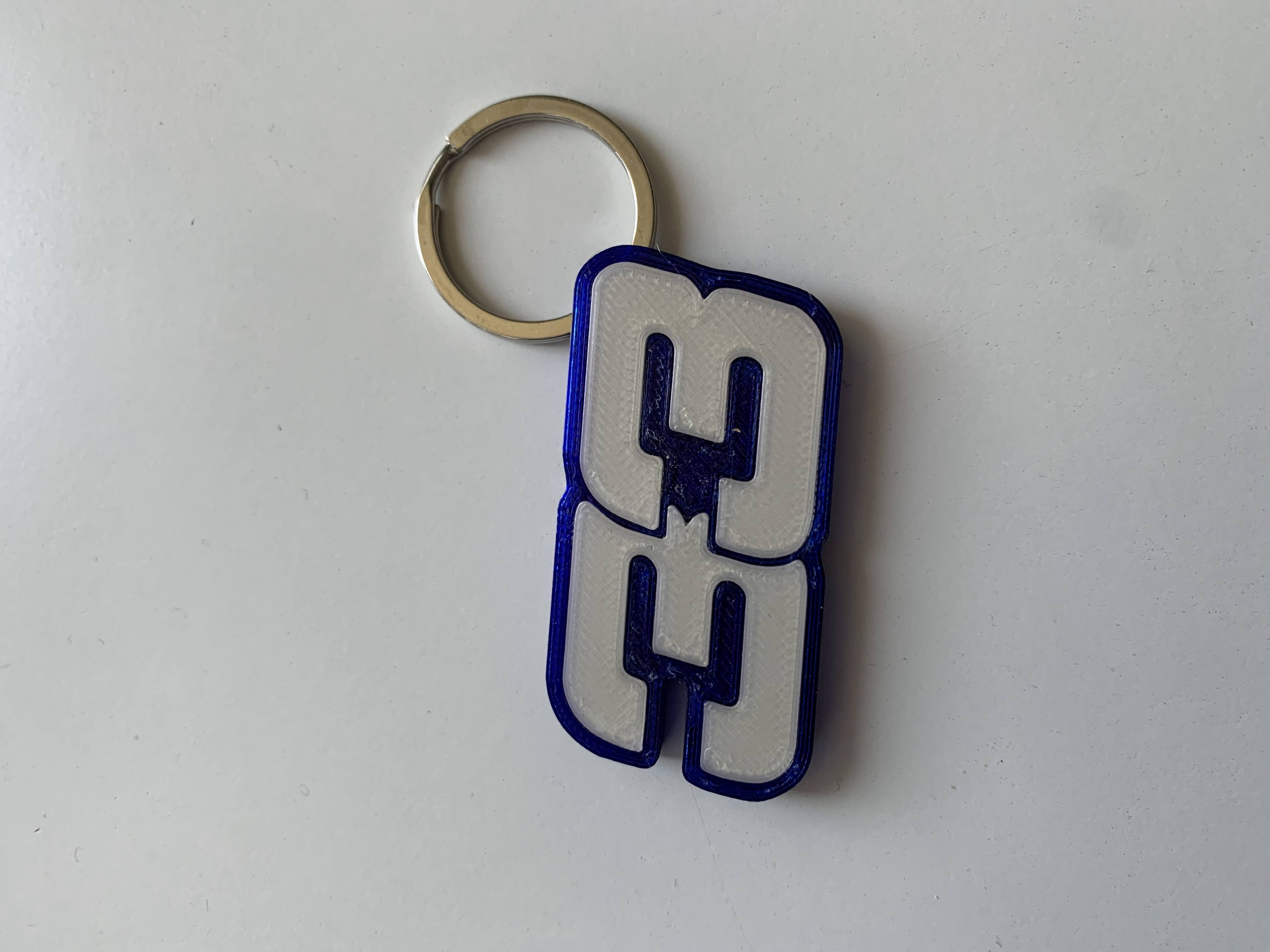Max Verstappen - Keychain - F1 by Simon | Download free STL model ...