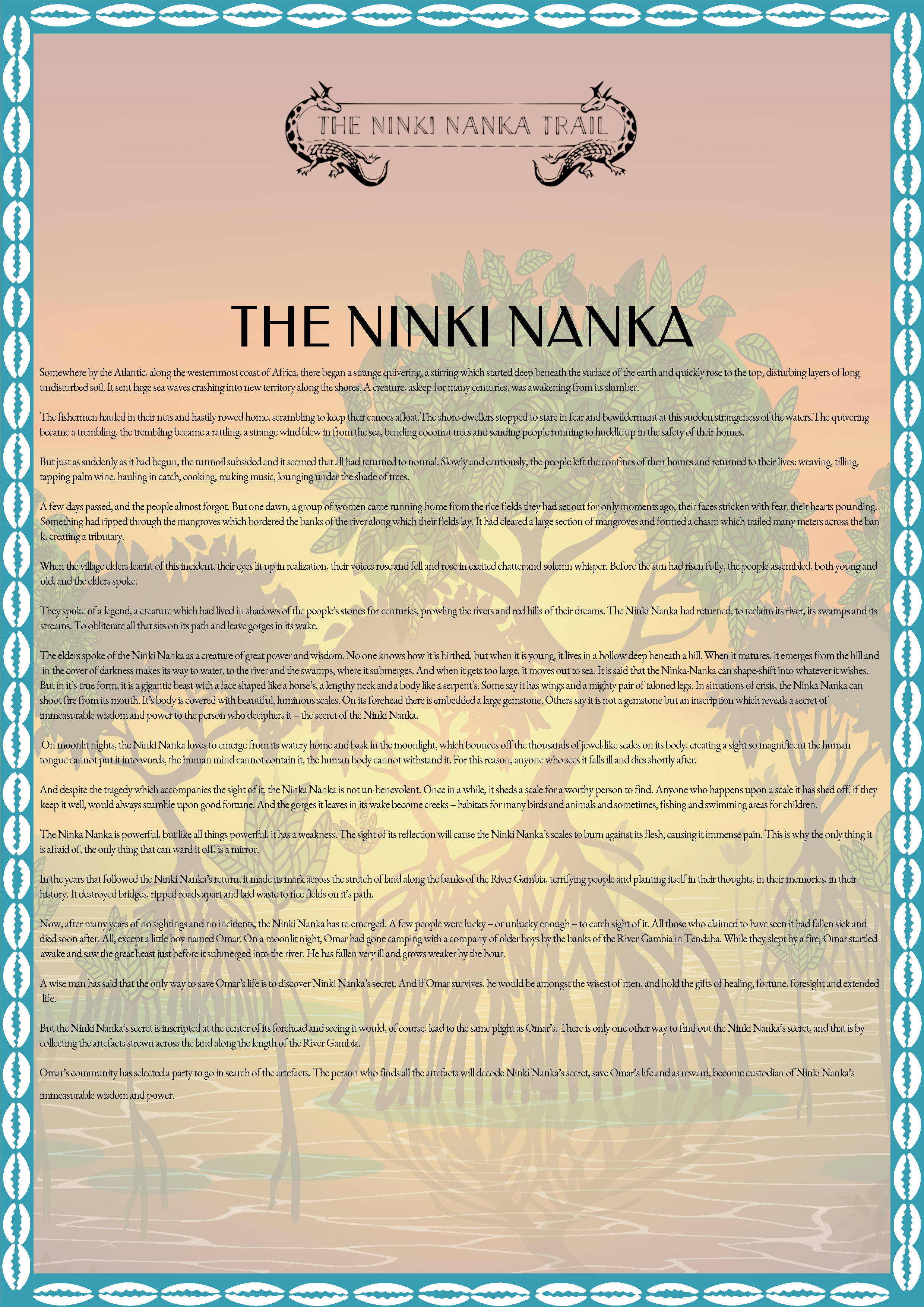 The Ninki Nanka Board Game by Make3D Company Limited | Download free ...
