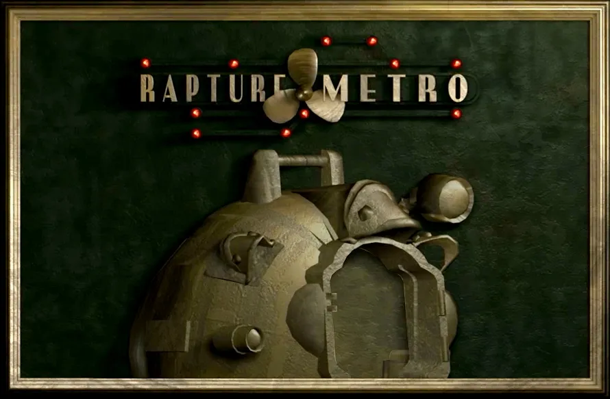 Rapture Metro Sign by Yuksel Yilmaz | Download free STL model ...