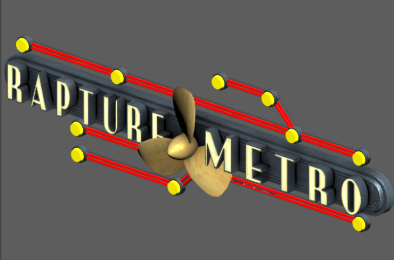 Rapture Metro Sign by Yuksel Yilmaz | Download free STL model ...