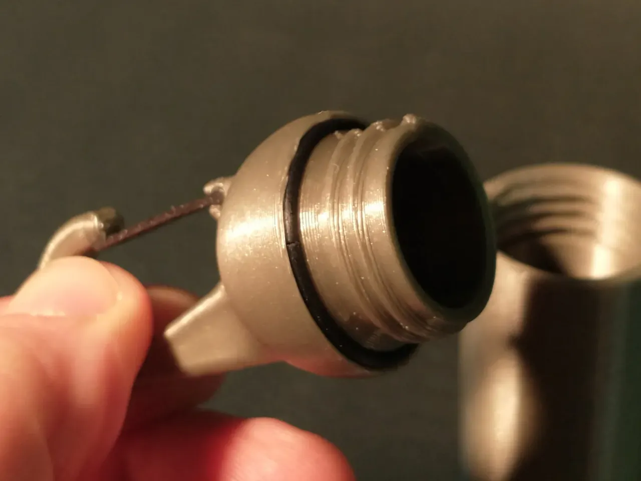 Waterproof EDC Capsule by LoboCNC | Download free STL model ...