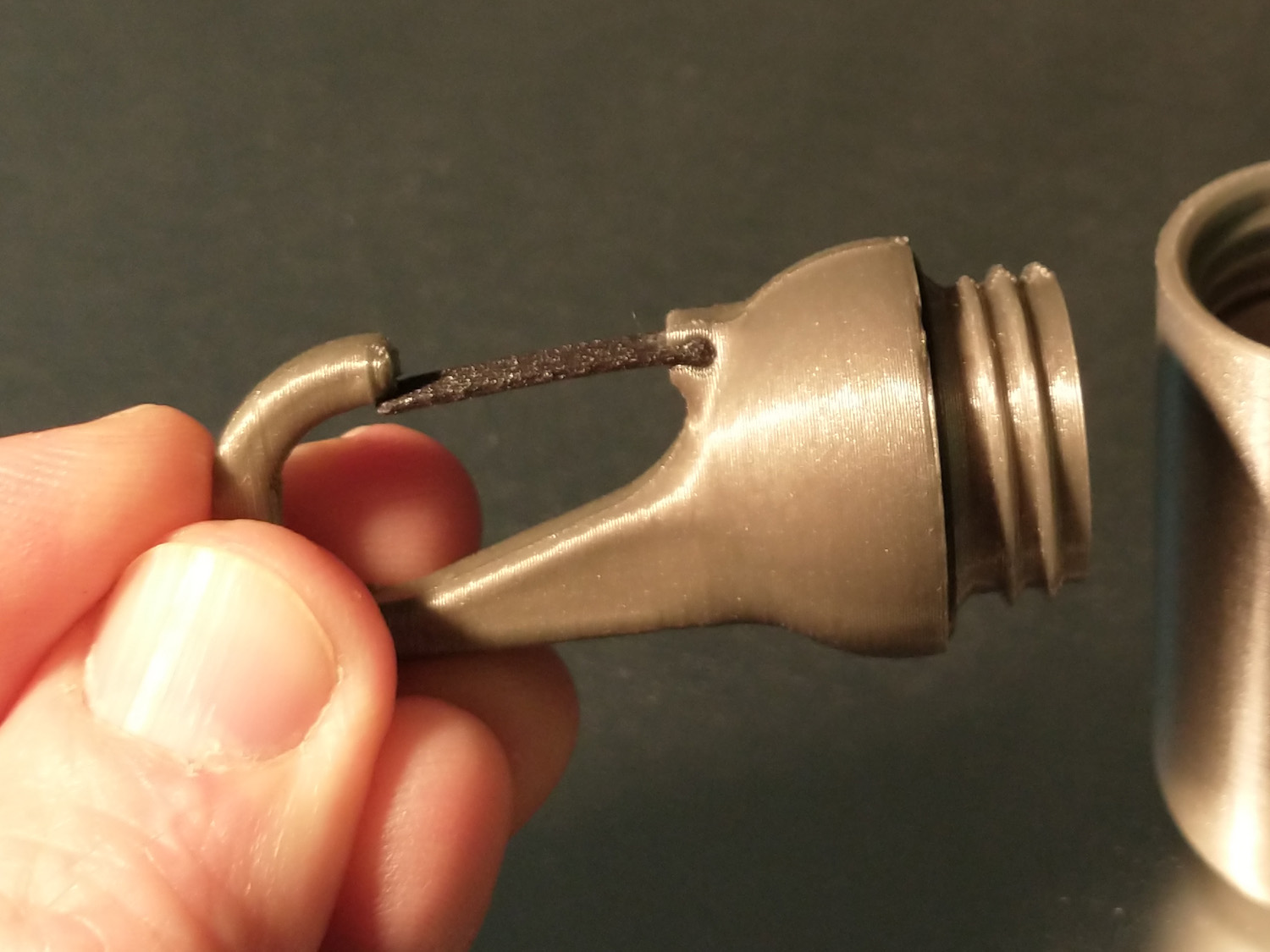 Waterproof EDC Capsule by LoboCNC | Download free STL model ...