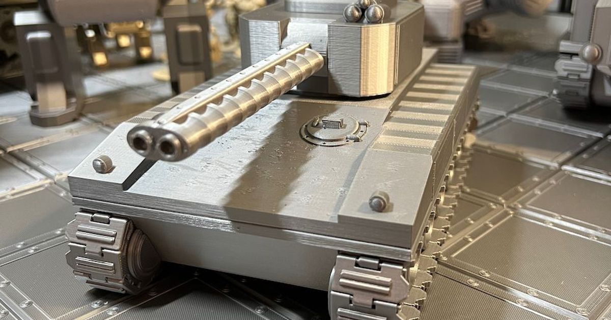 Scopulus Heavy Tank by RobertusMaximus | Download free STL model ...