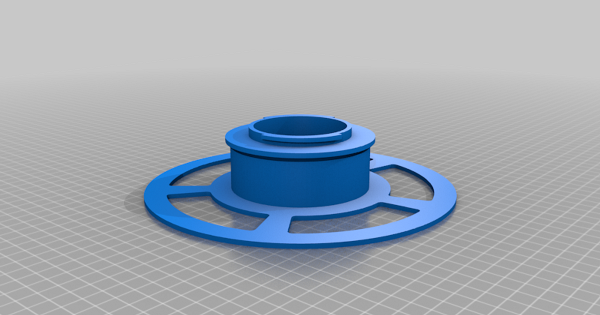 Two part filament spool by Slothie | Download free STL model ...
