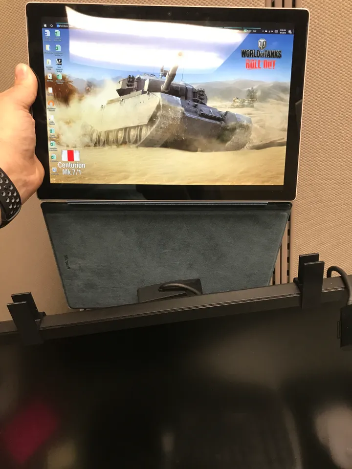 Surface Pro Mount by Mordiev | Download free STL model | Printables.com