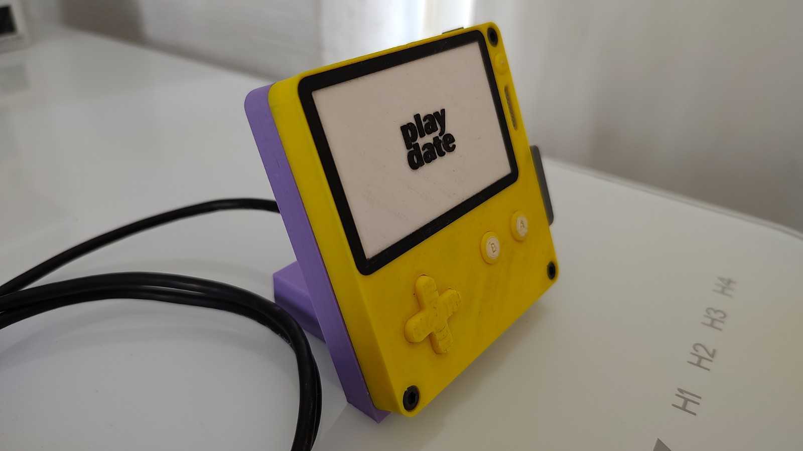 Playdate magnetic charging stand by tjjos | Download free STL model ...