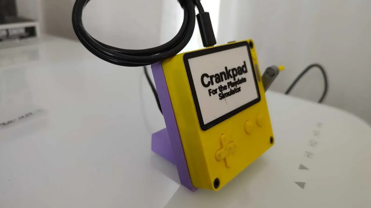 Playdate magnetic charging stand by tjjos | Download free STL model ...