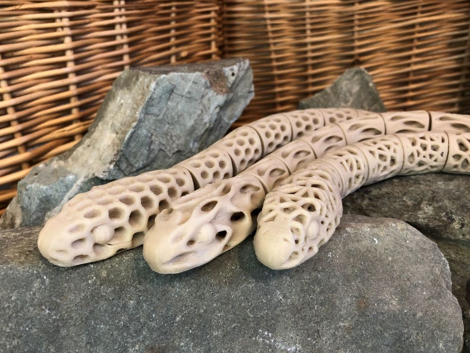 articulated snakes by IsiTapier | Download free STL model | Printables.com