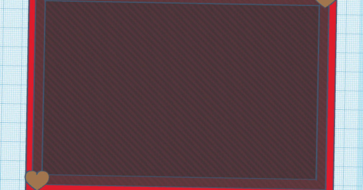 Picture Frame 4" x 6" by Mark | Download free STL model | Printables.com