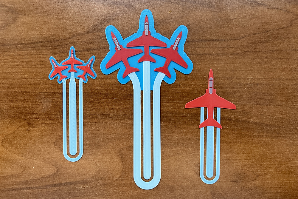RAF Red Arrows Bookmark by ironfan72 | Download free STL model ...