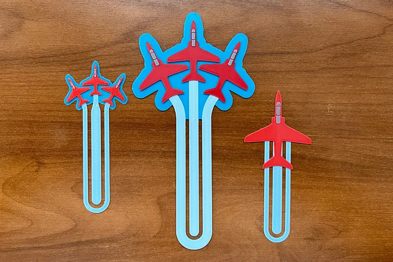 RAF Red Arrows Bookmark by ironfan72 | Download free STL model ...