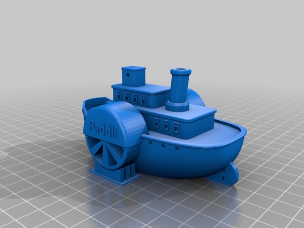 Paddli - a simple bathtub boat by vandragon_de | Download free STL ...